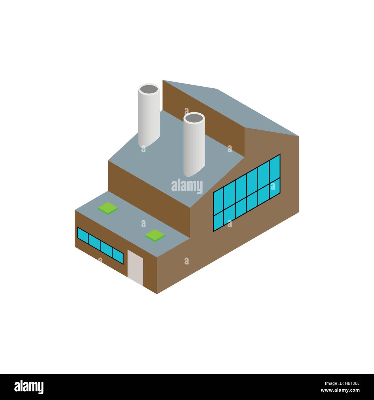 Factory Isometric 3d Icon High Resolution Stock Photography and Images ...