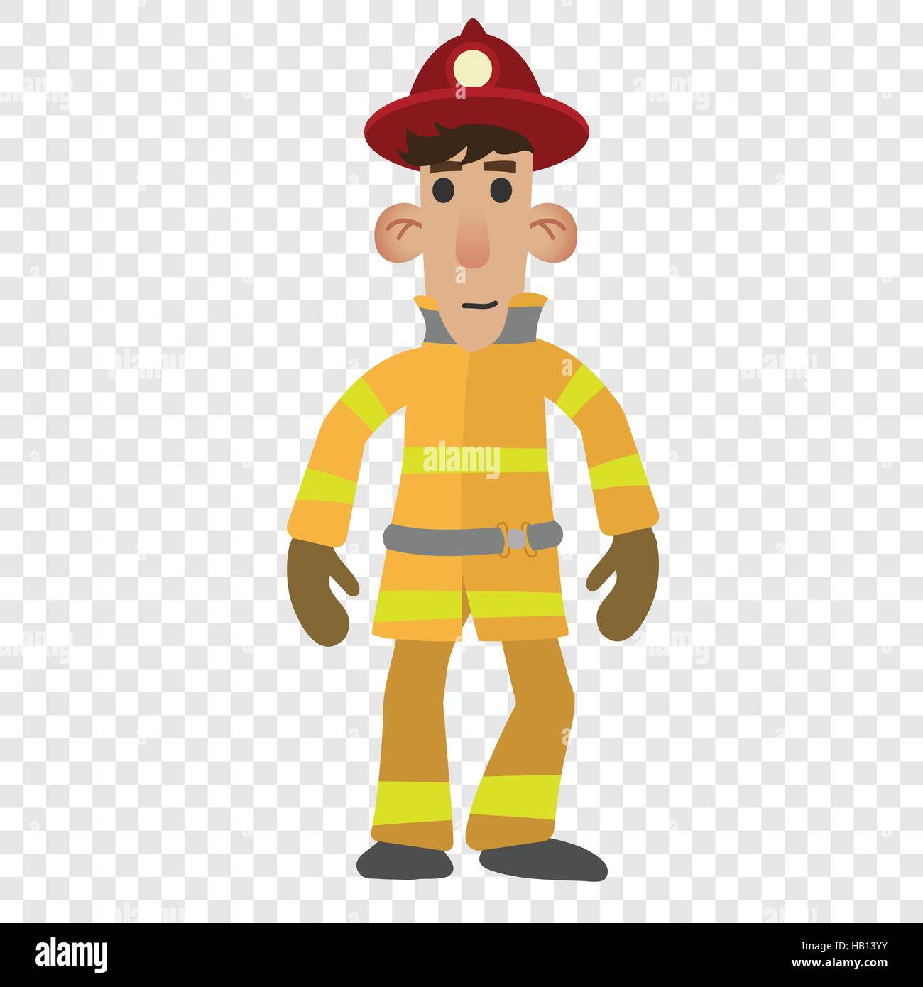 Firefighter cartoon hi-res stock photography and images - Alamy