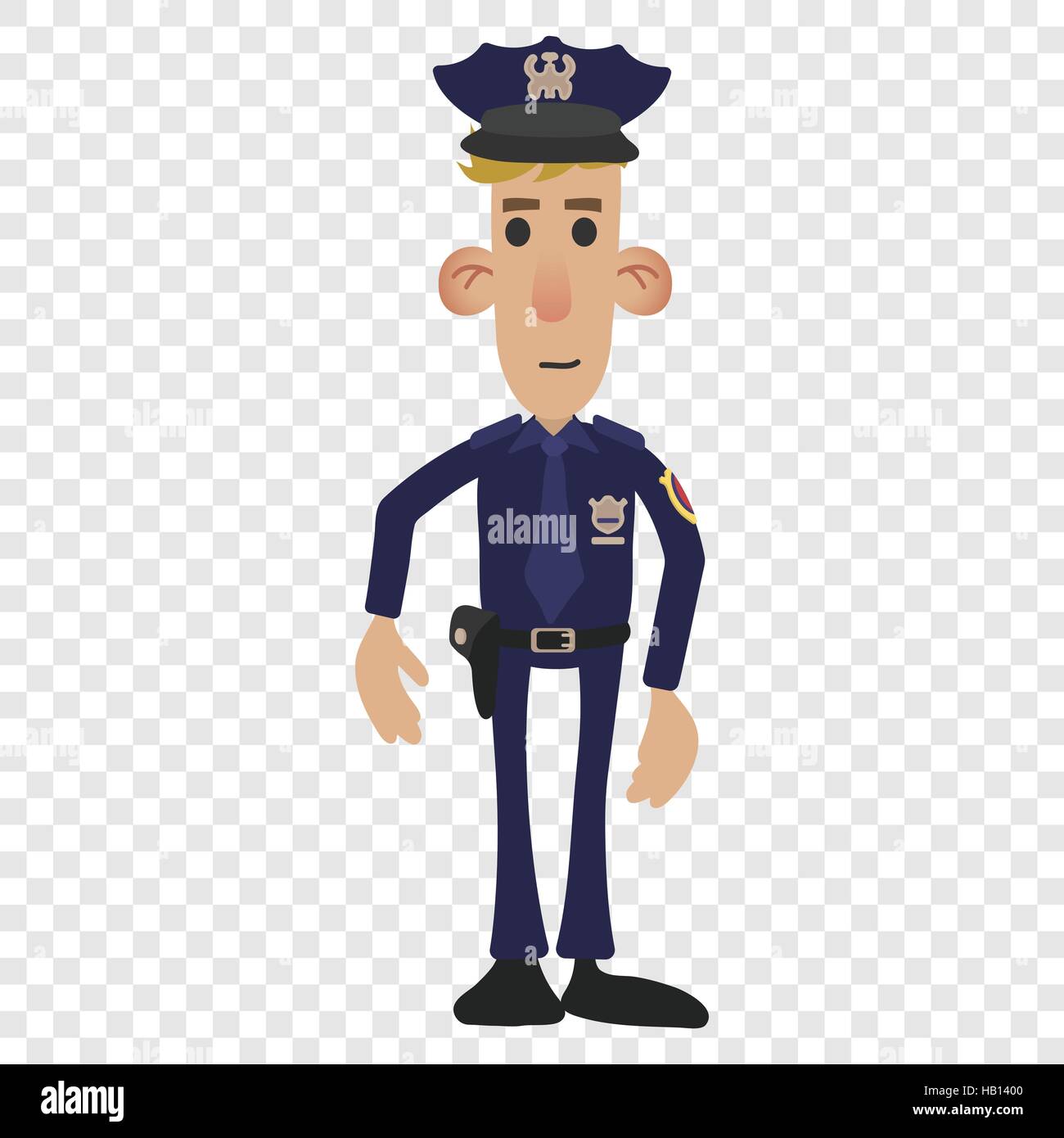 Police man cartoon Stock Vector Image & Art - Alamy