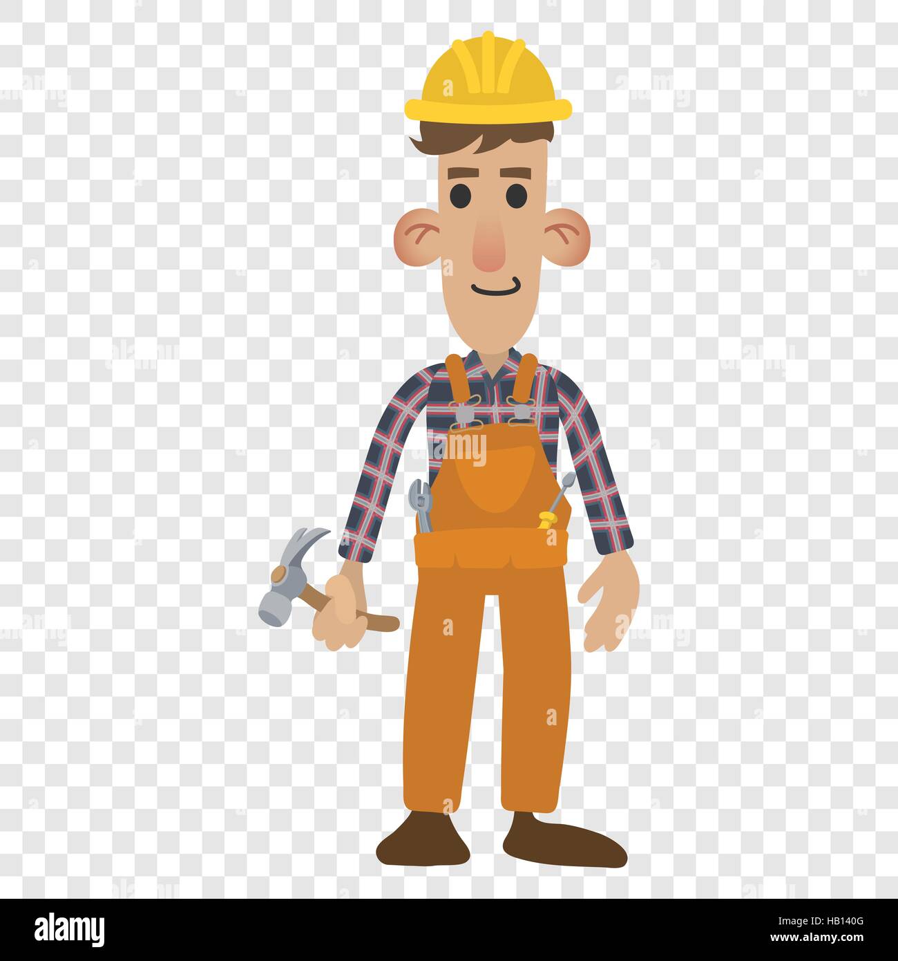 Construction worker cartoon Stock Vector Image & Art - Alamy