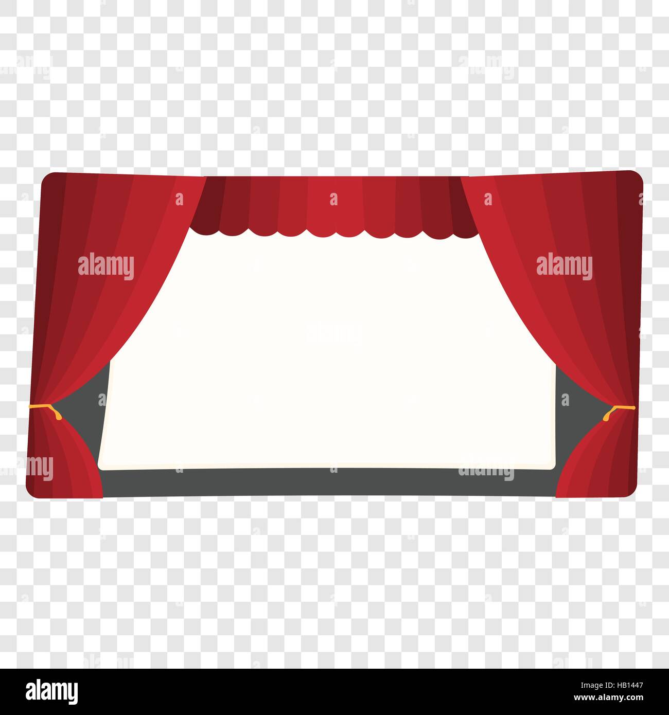 Theater stage cartoon hi-res stock photography and images - Alamy