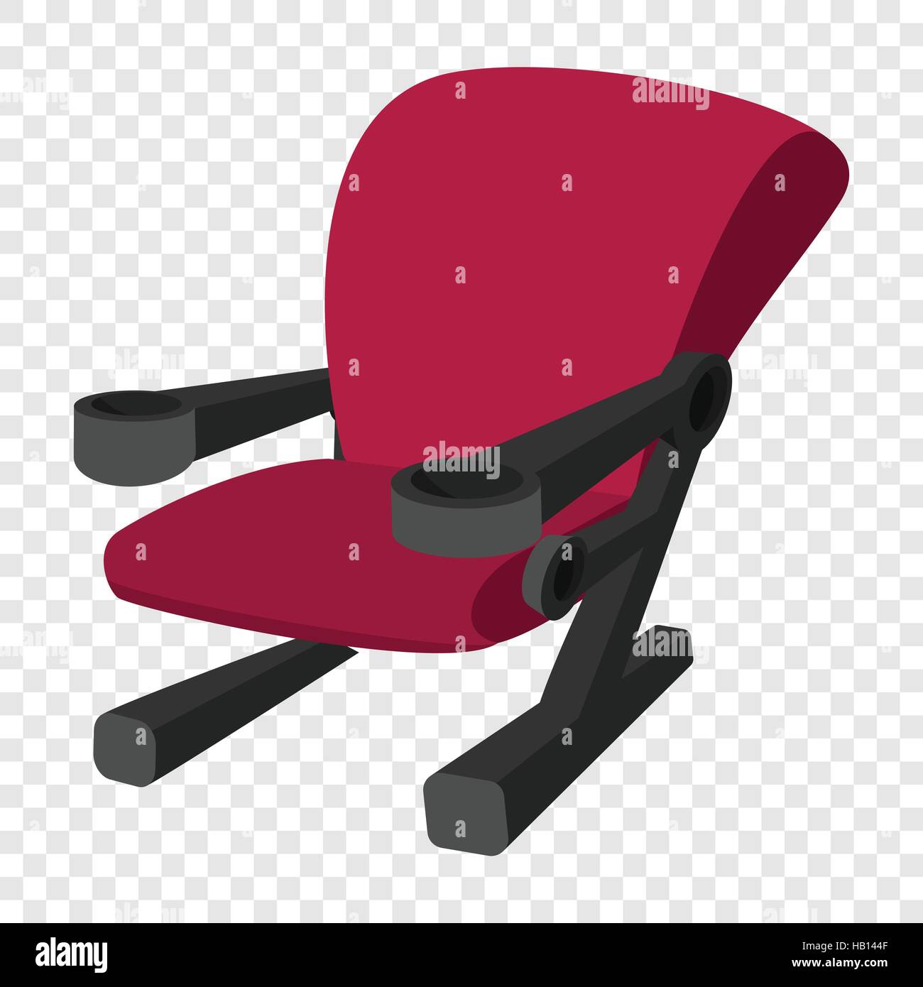 Cinema chair cartoon icon Stock Vector Image & Art - Alamy