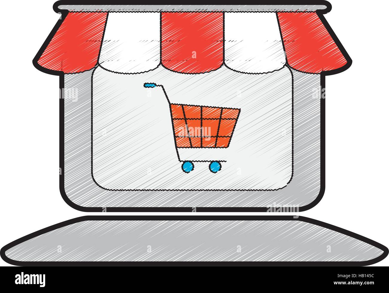store shop icon image vector illustration design Stock Vector Image ...