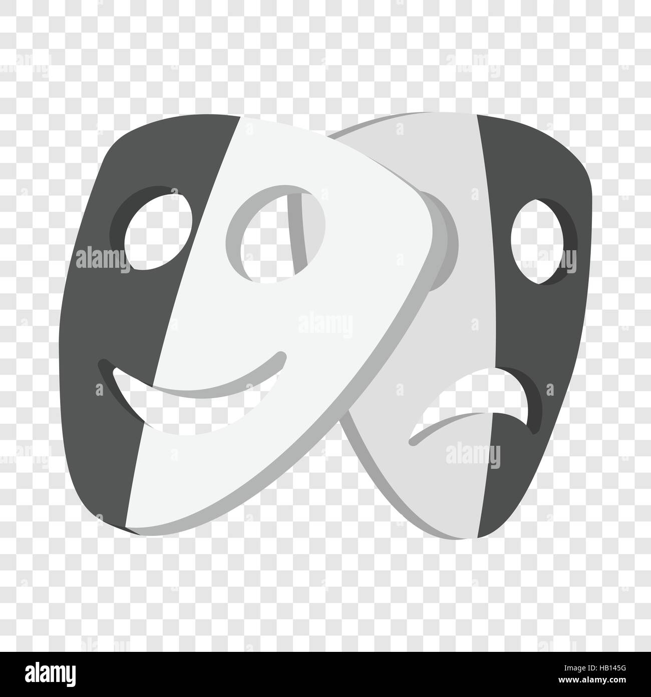 Theater masks cartoon icons Stock Vector Image & Art - Alamy