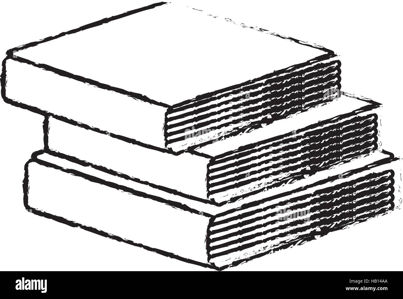 book pile icon image vector illustration design Stock Vector Image ...
