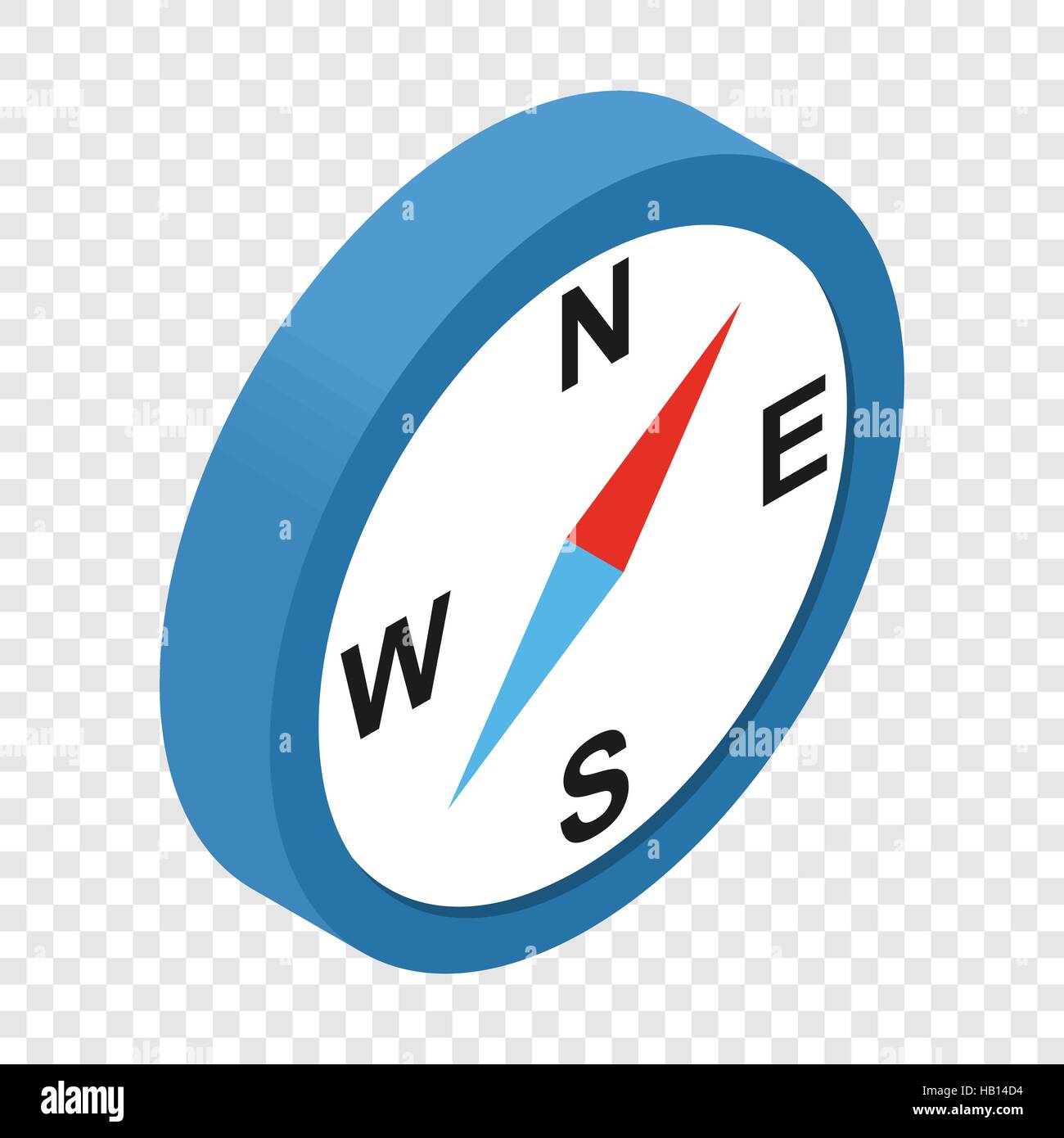 Compass isometric 3d icon Stock Vector Image & Art - Alamy