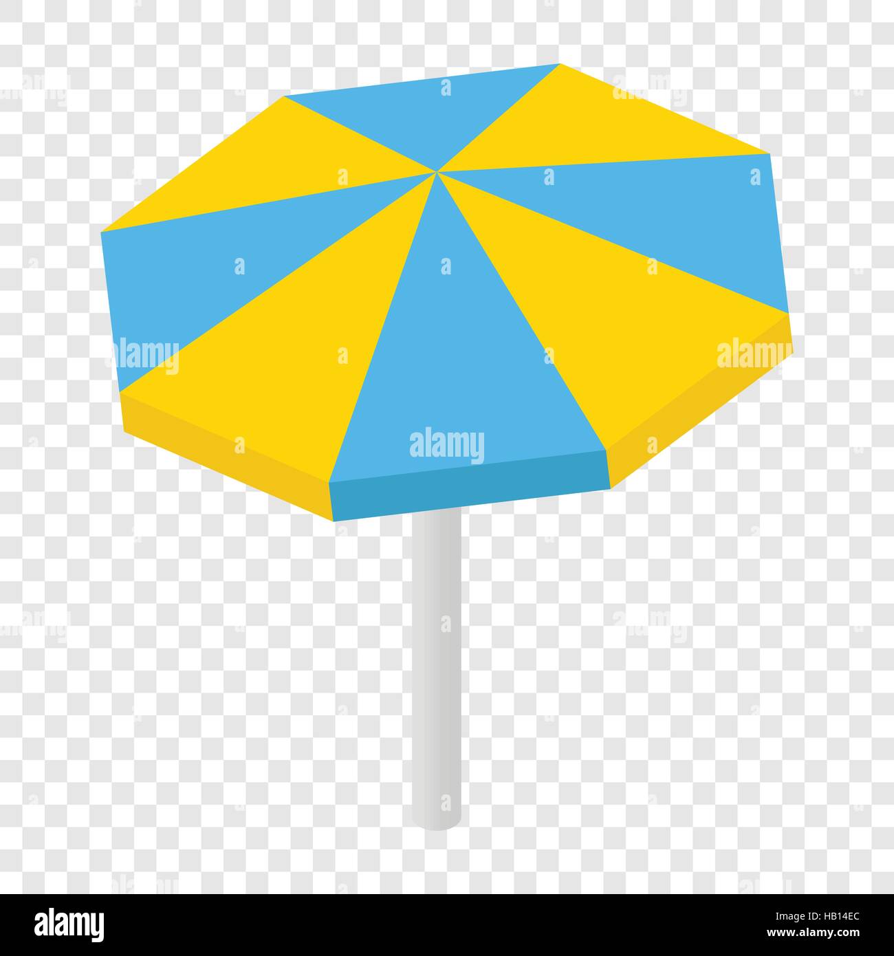 Beach parasol 3d Stock Vector Images - Alamy