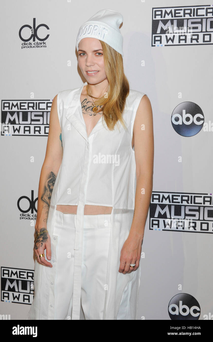 Singer and Songwriter Skylar Grey attends the press room for the ...