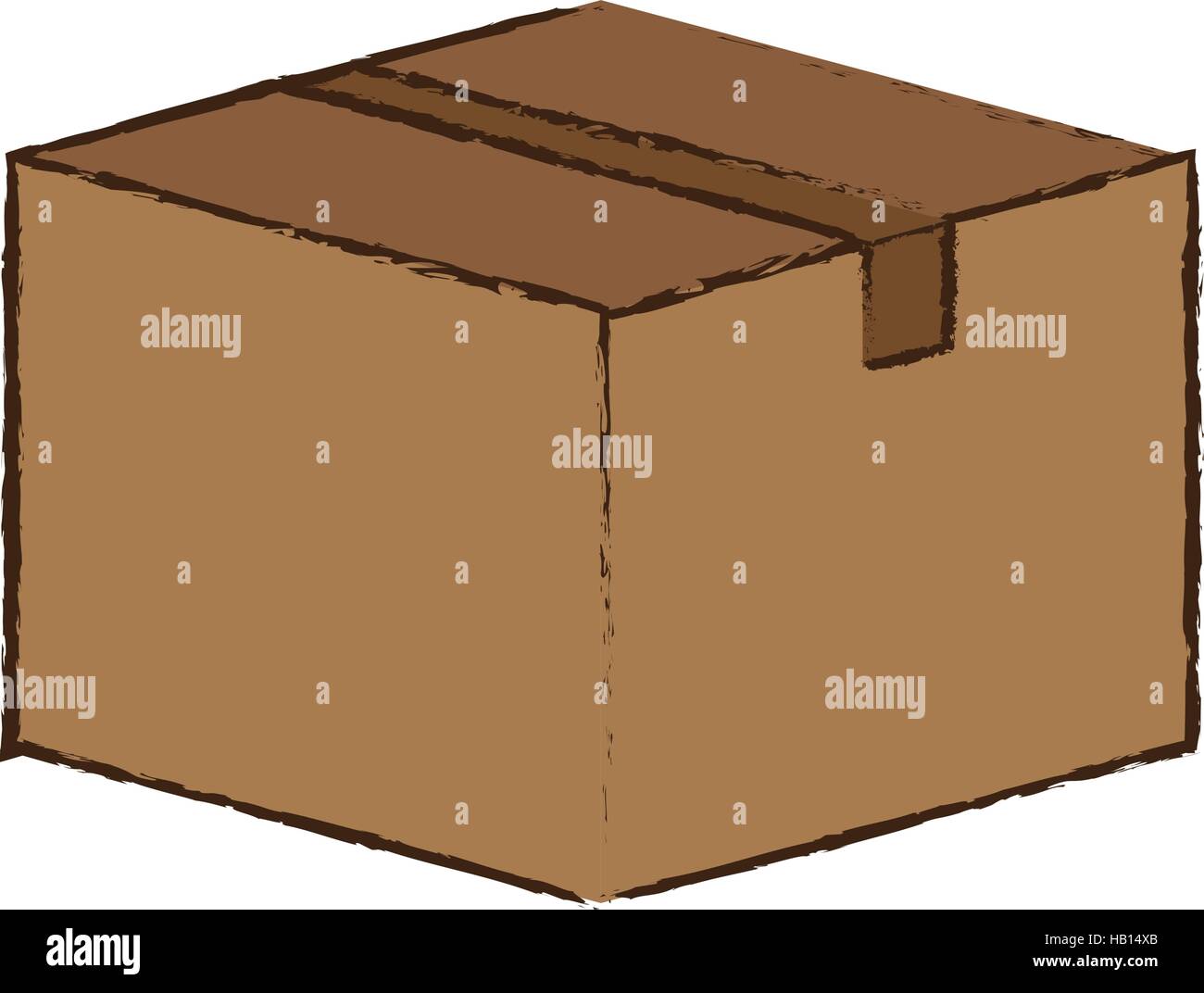 cardboard box icon image vector illustration design Stock Vector Image ...