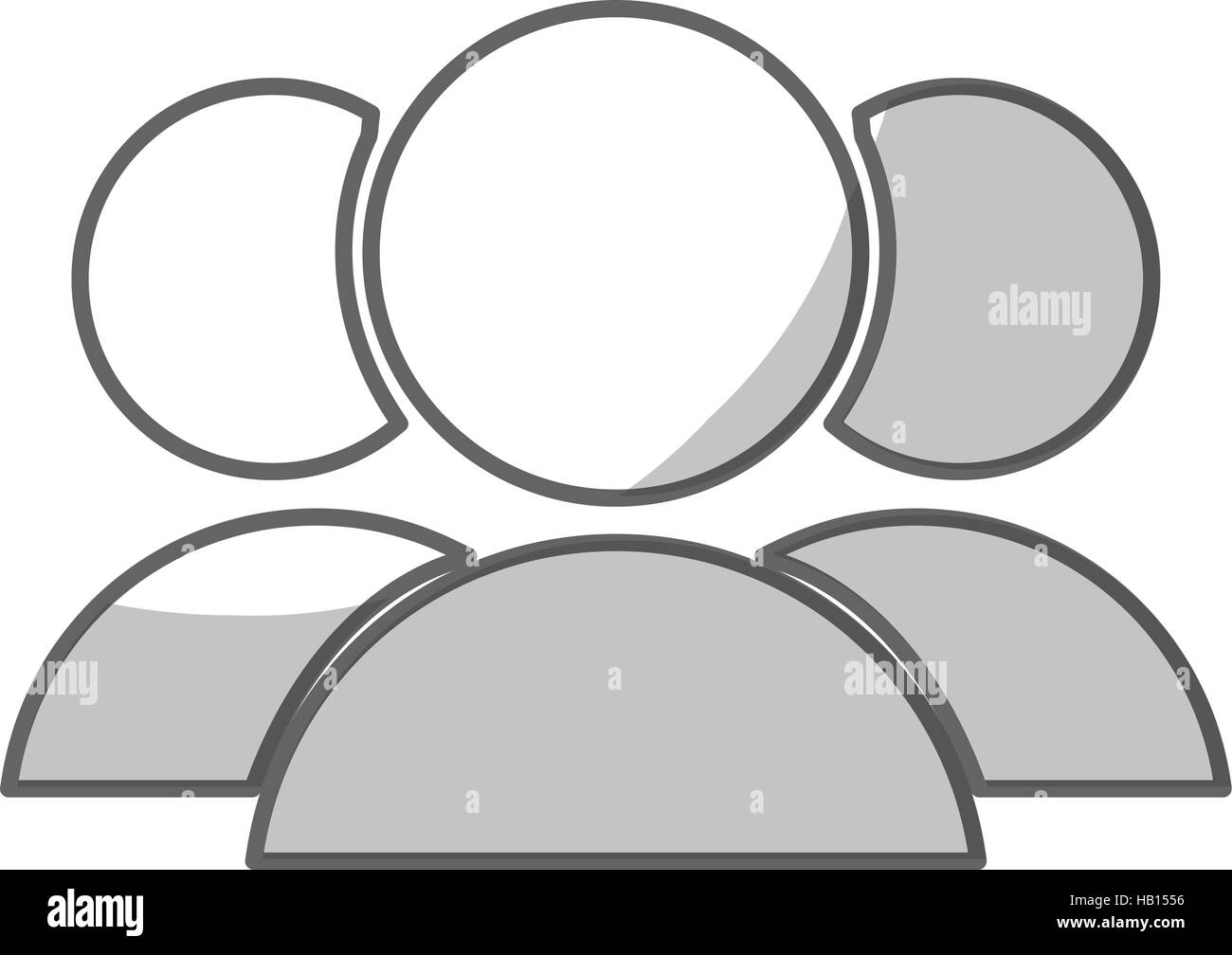 users group icon image vector illustration design Stock Vector Image ...