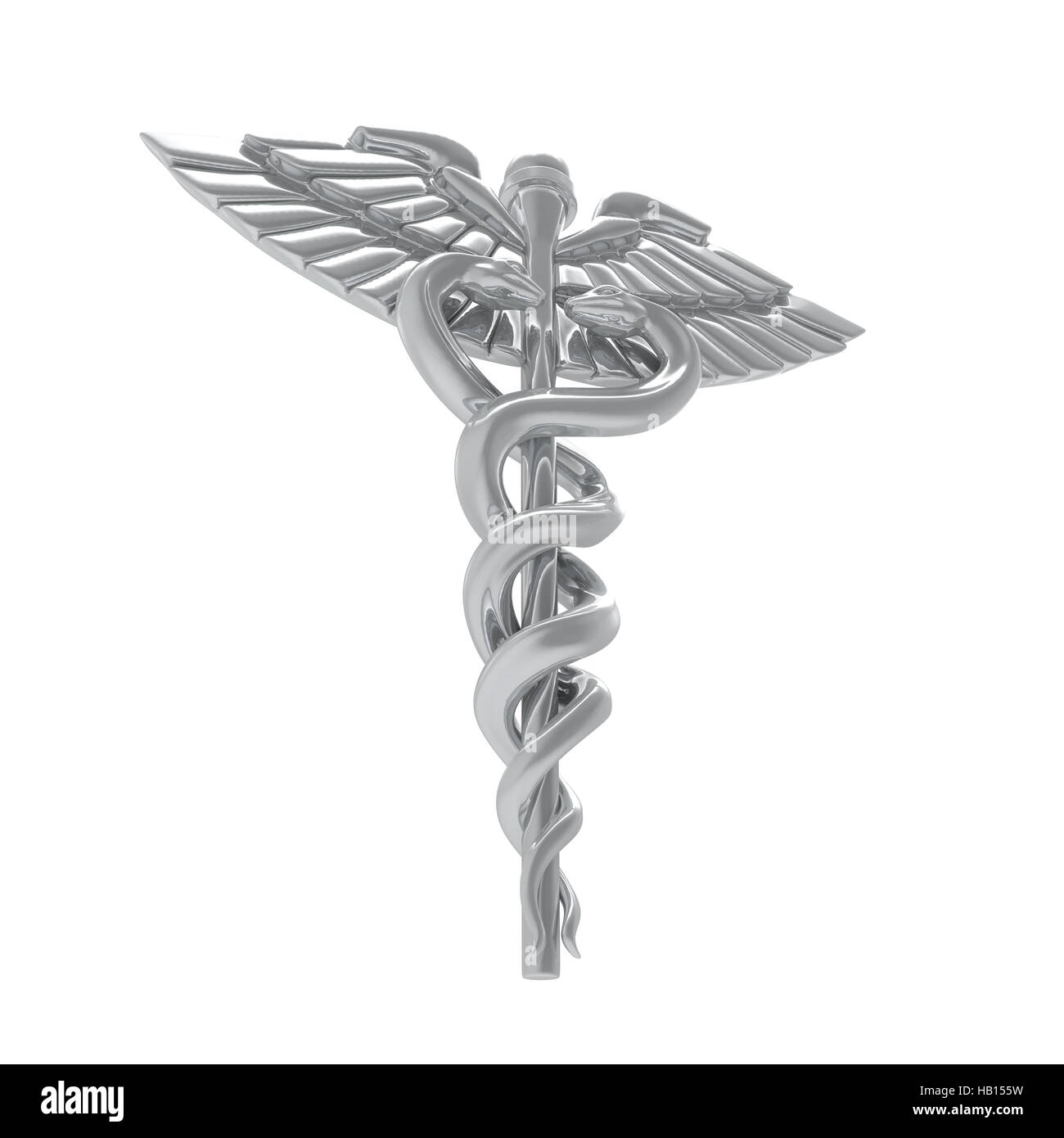 Caduceus Medical Symbol Stock Photo - Alamy