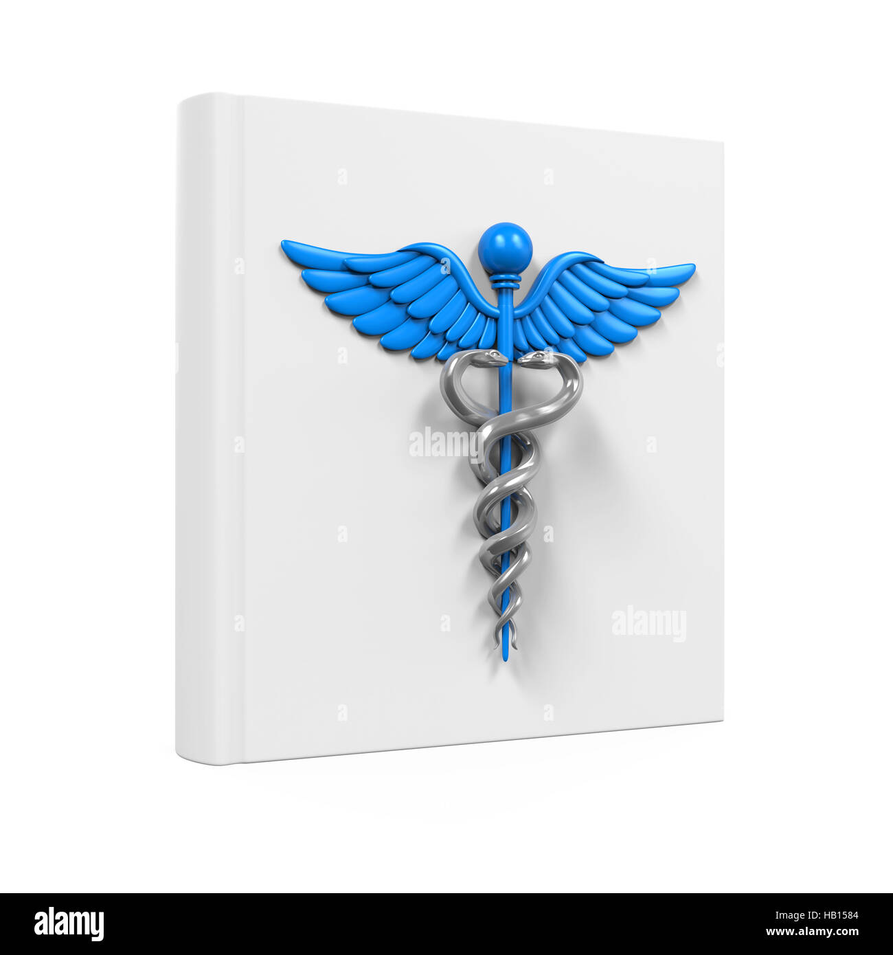 Medical Book with Caduceus Symbol Stock Photo - Alamy
