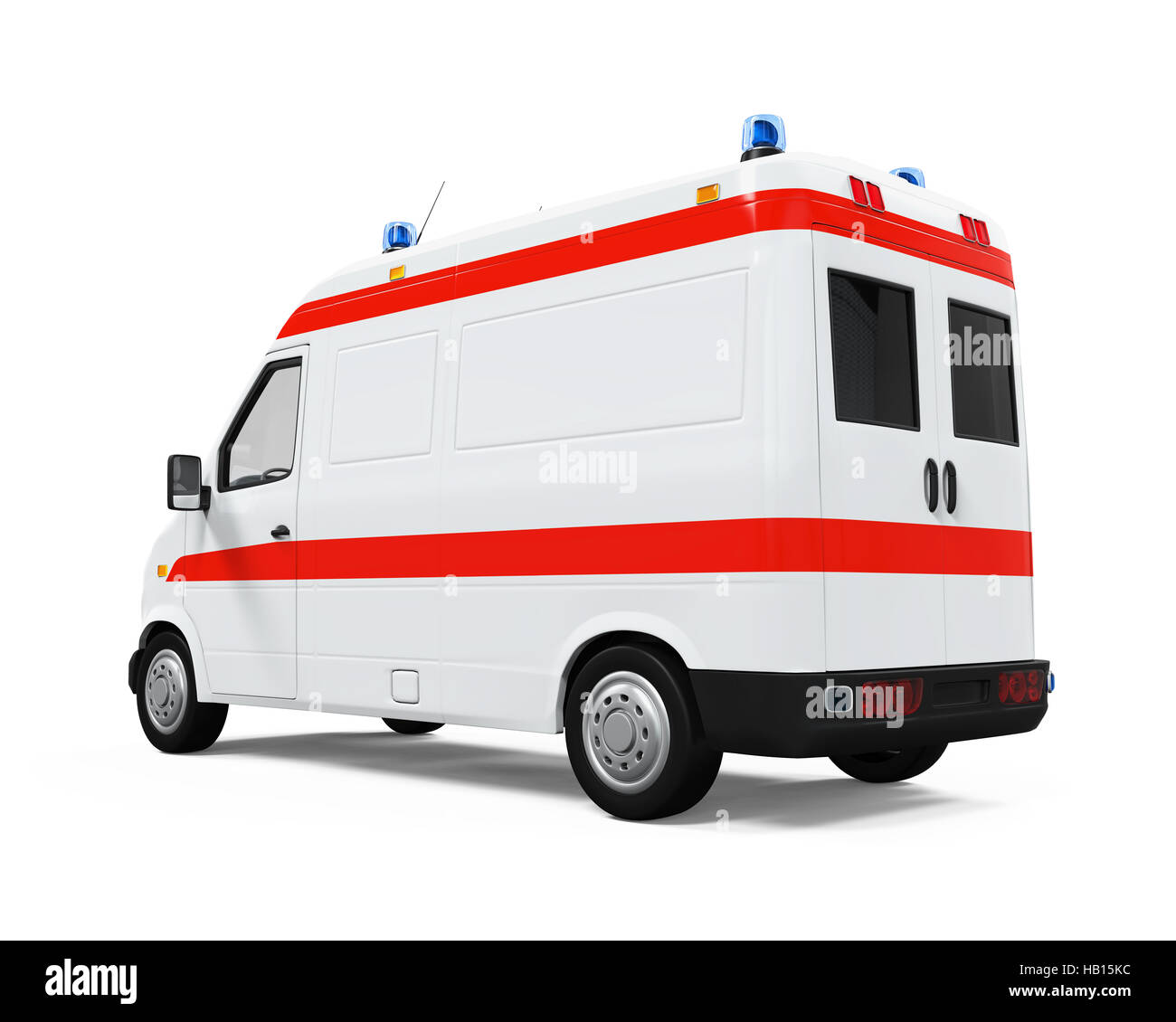 Ambulance Car Isolated Stock Photo - Alamy