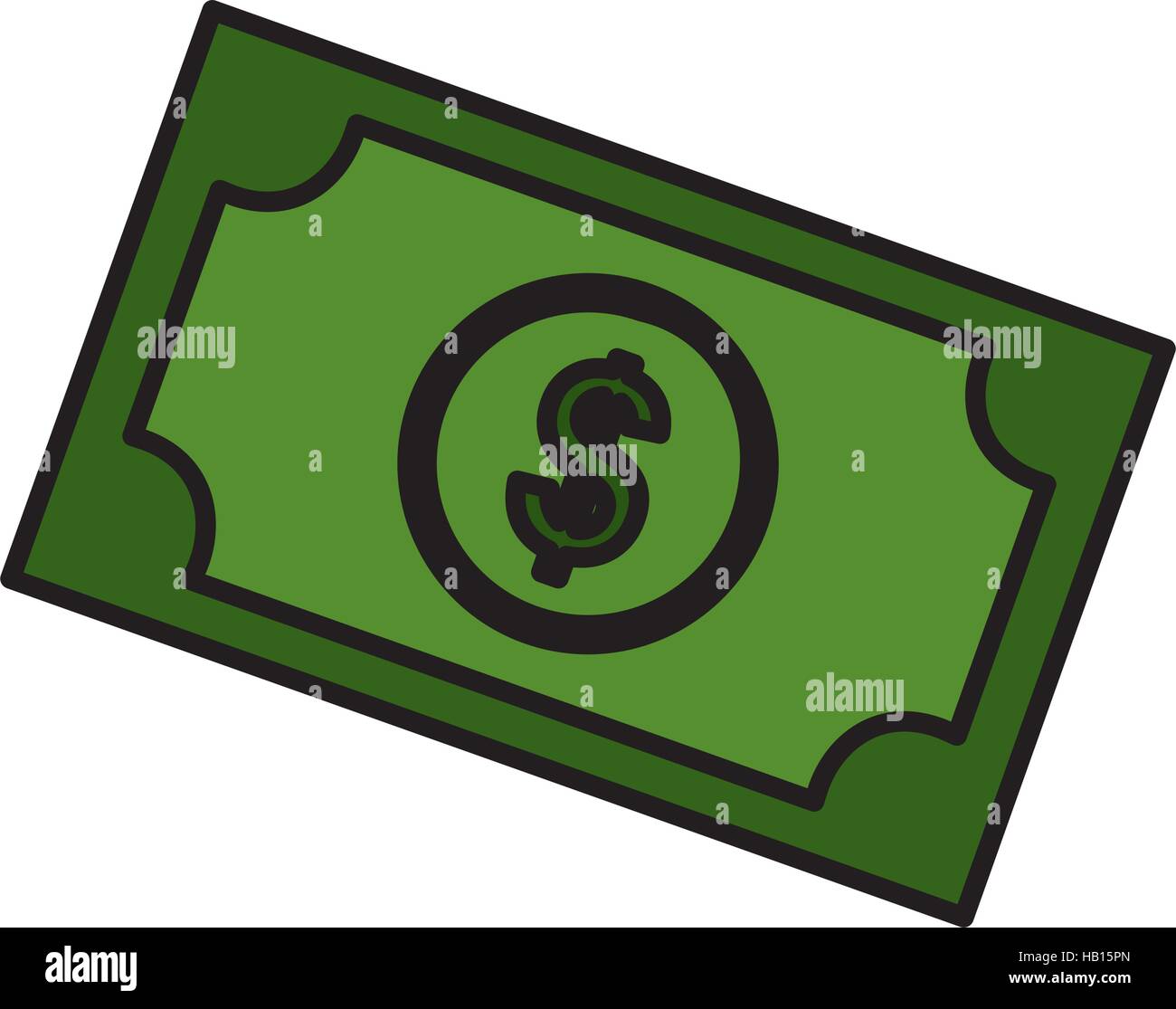 money green bills over white background. vector illustration Stock ...