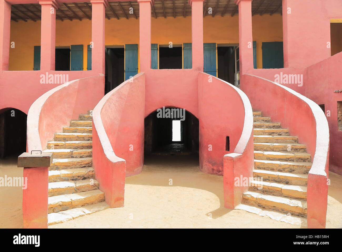 The House of Slaves-Maison des Esclaves with its Door of No Return is a ...
