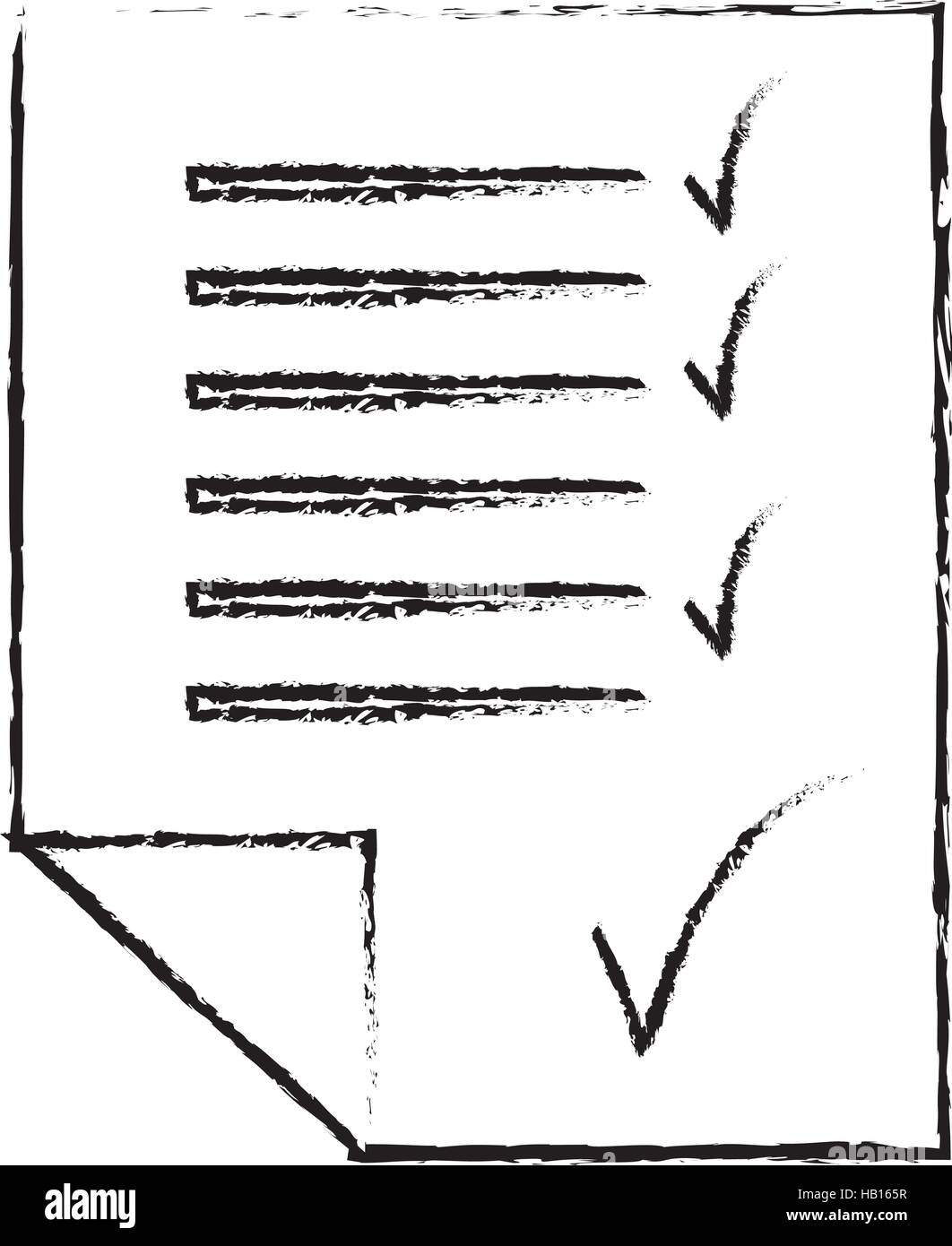Checklist sheet icon image vector Stock Vector Images - Alamy