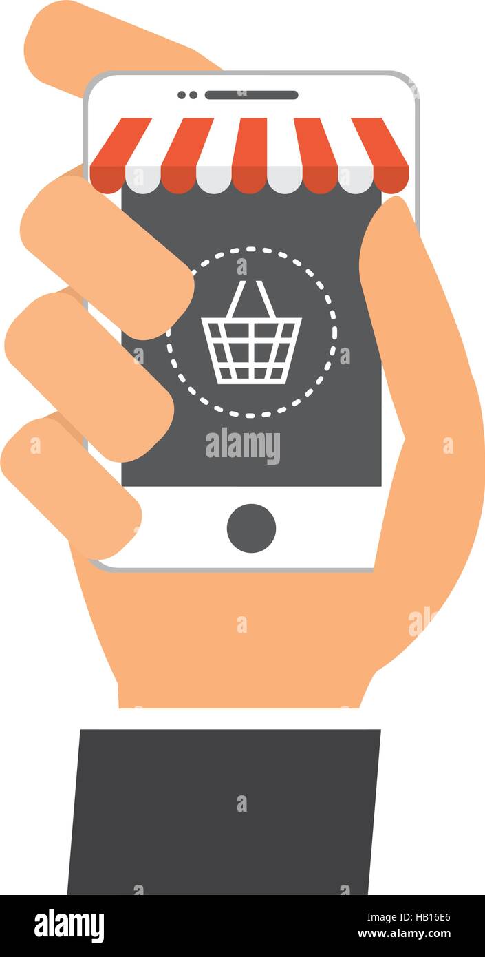 digital sale modern cellphone icon image vector illustration design ...