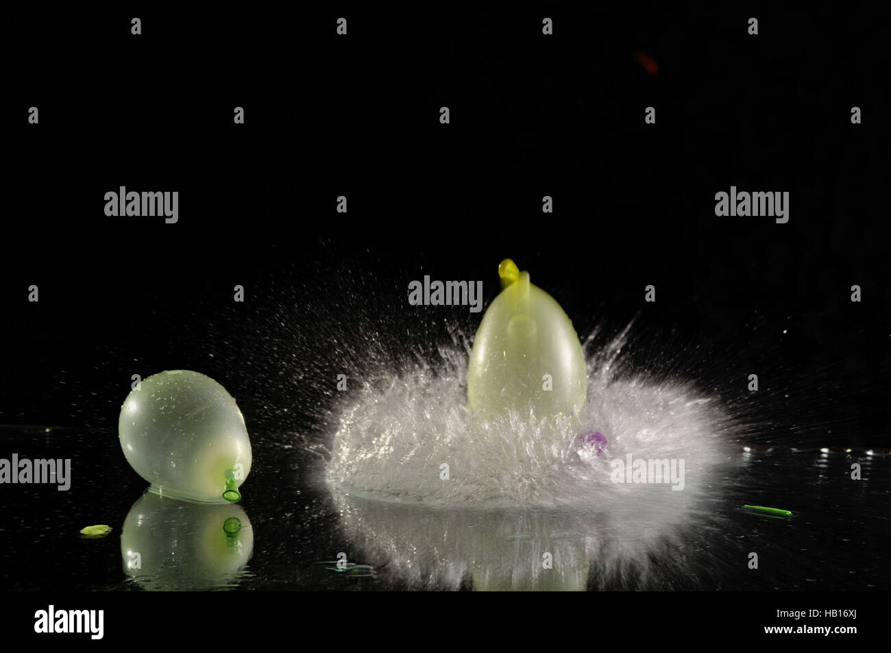 balloon in the splash Stock Photo - Alamy