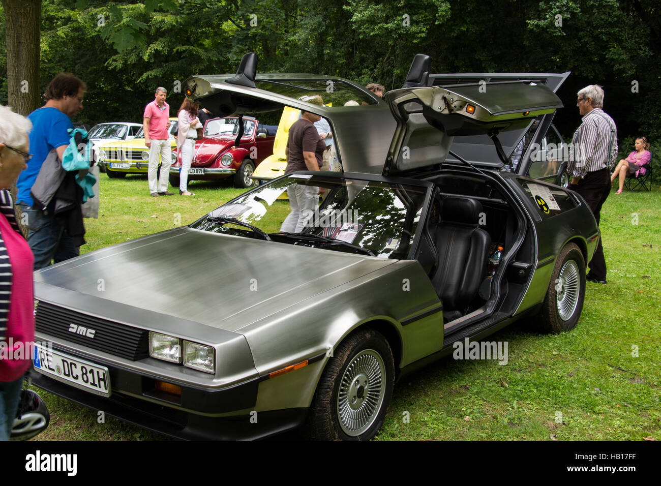 Restored delorean hi-res stock photography and images - Alamy