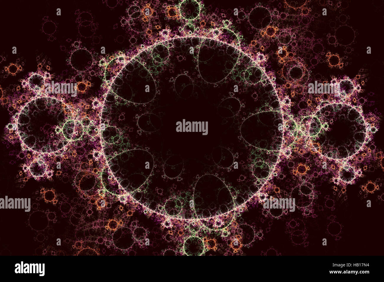 Fractal image: Lace pattern Stock Photo - Alamy