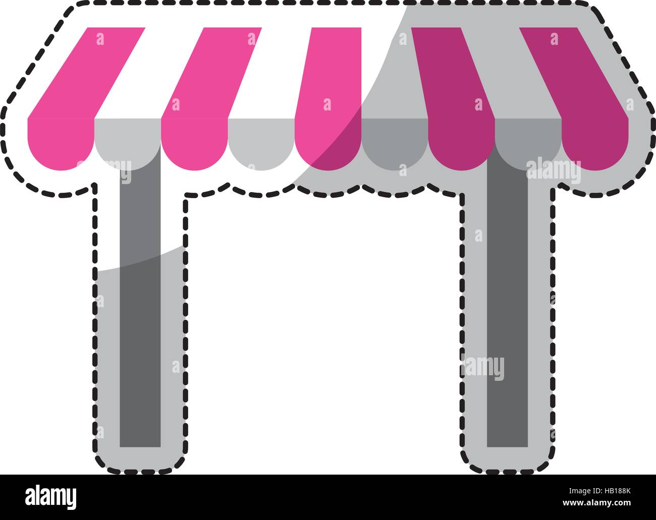 store shade icon image vector illustration design Stock Vector Image ...