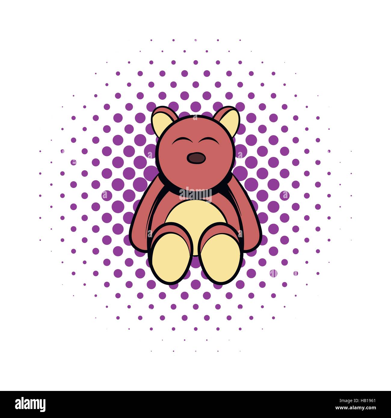 Baby bear comics icon Stock Vector Image & Art - Alamy