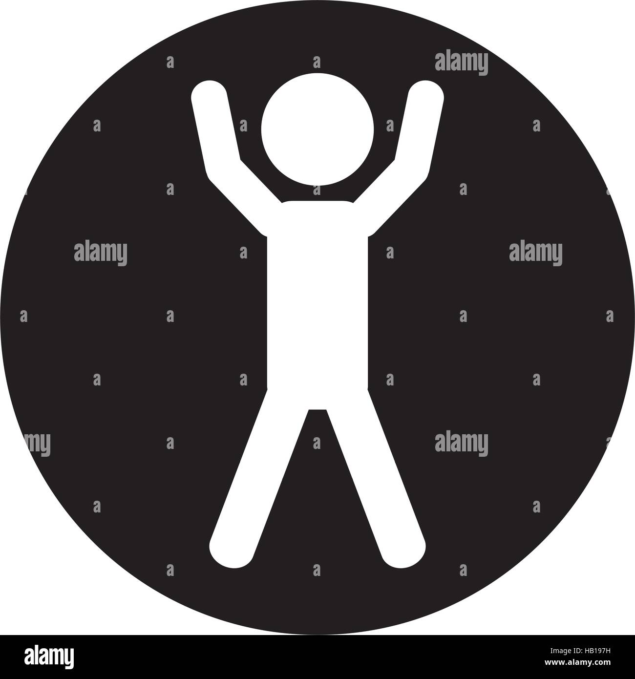 exercise pictogram icon image vector illustration design Stock Vector ...