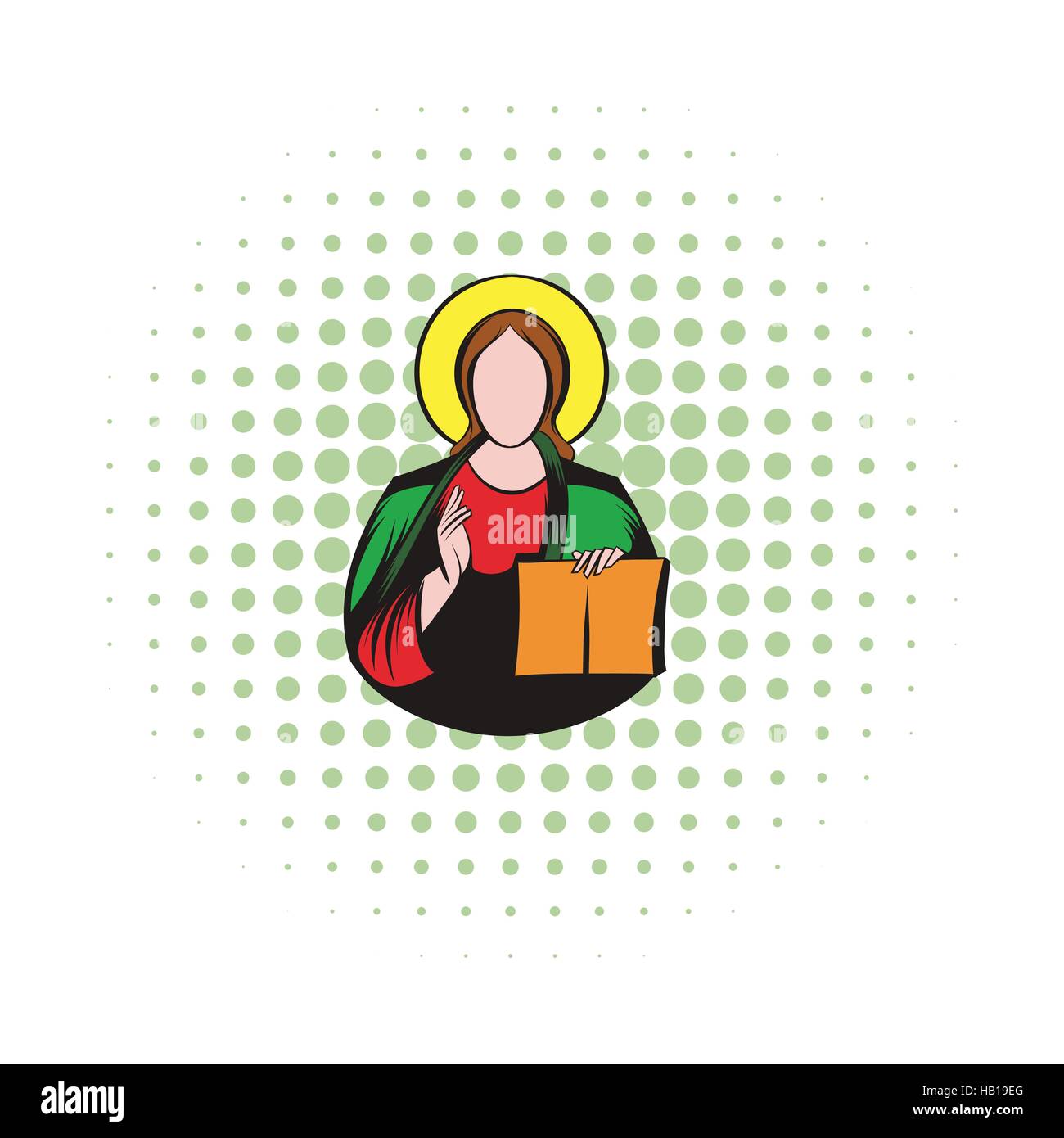 Jesus staff Stock Vector Images - Alamy