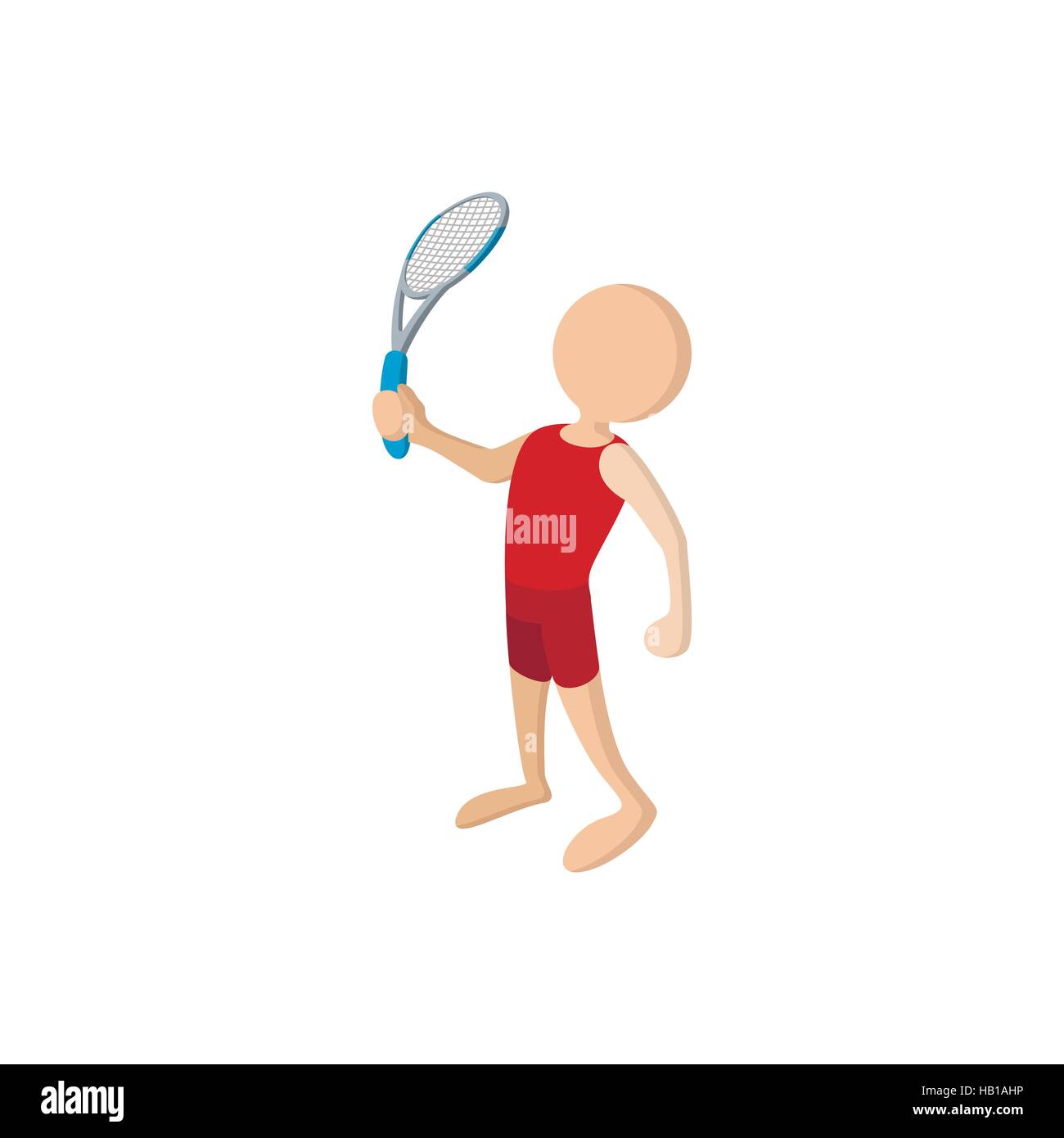 Tennis player cartoon icon Stock Vector Image & Art - Alamy