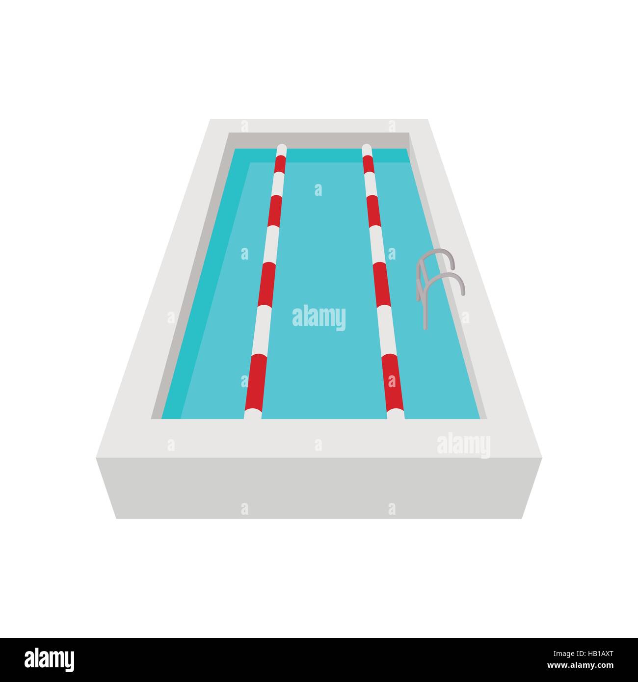 Sport swimming pool cartoon icon Stock Vector Image & Art - Alamy