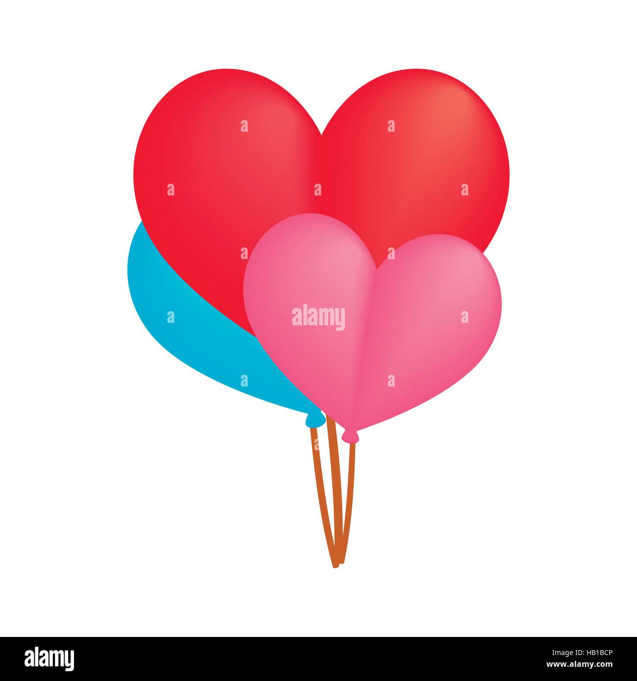 Balloons isometric 3d icon Stock Vector Image & Art - Alamy