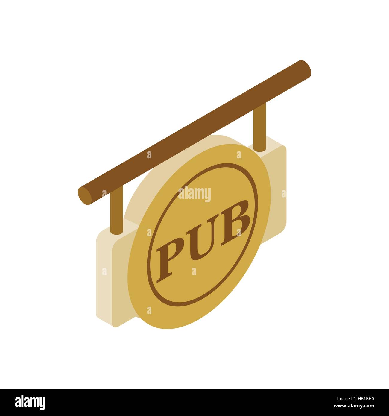 Hanging pub signboard Cut Out Stock Images & Pictures - Alamy