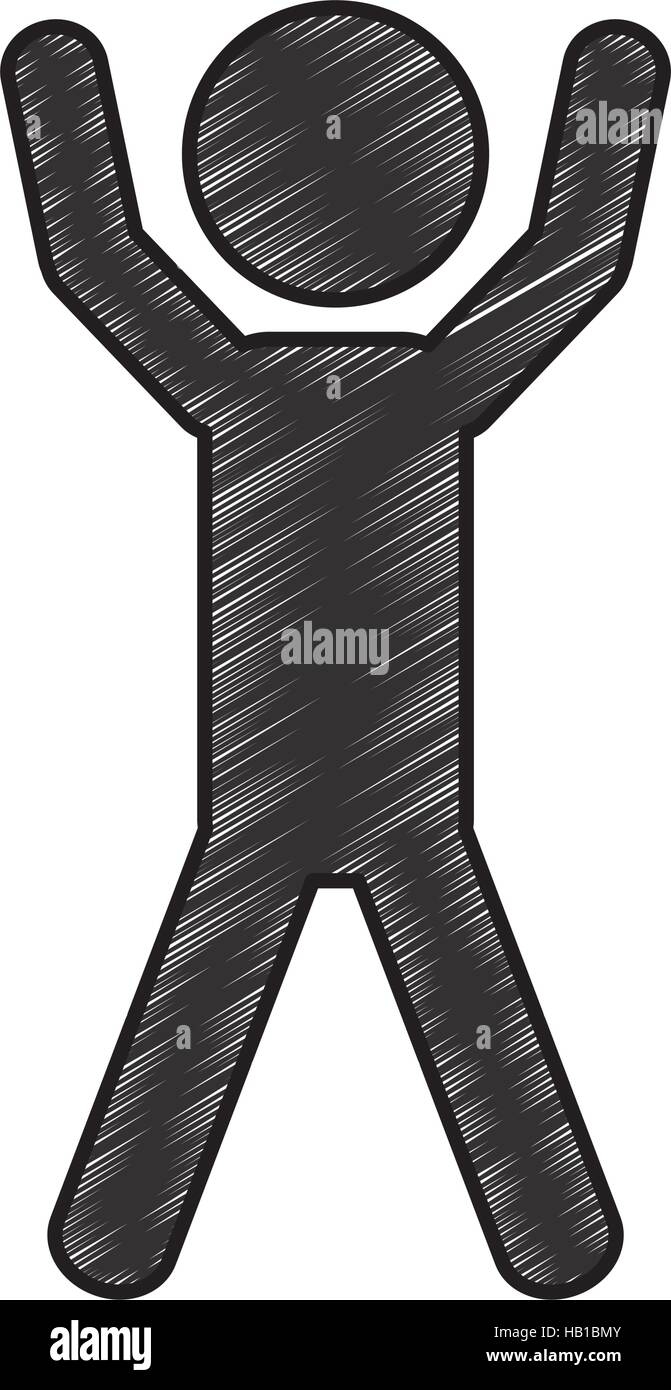 exercise pictogram icon image vector illustration design Stock Vector ...