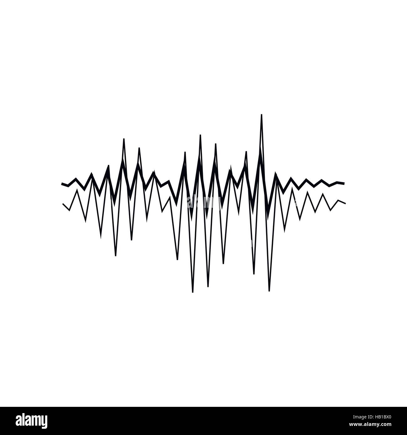 Sound or audio wave Stock Vector Image & Art - Alamy
