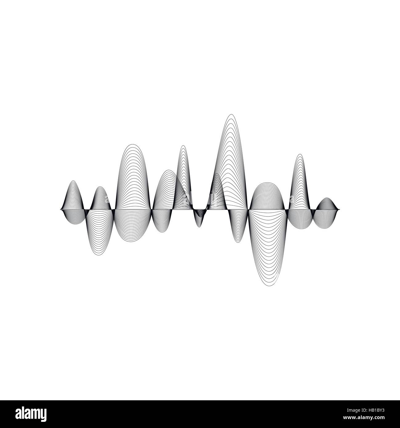 Wave spectrum analyzer Stock Vector Images - Alamy