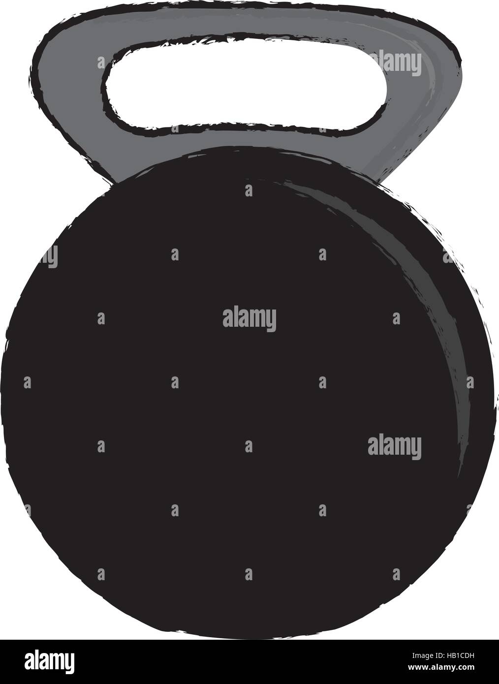 kettlebell weight icon image vector illustration design Stock Vector ...