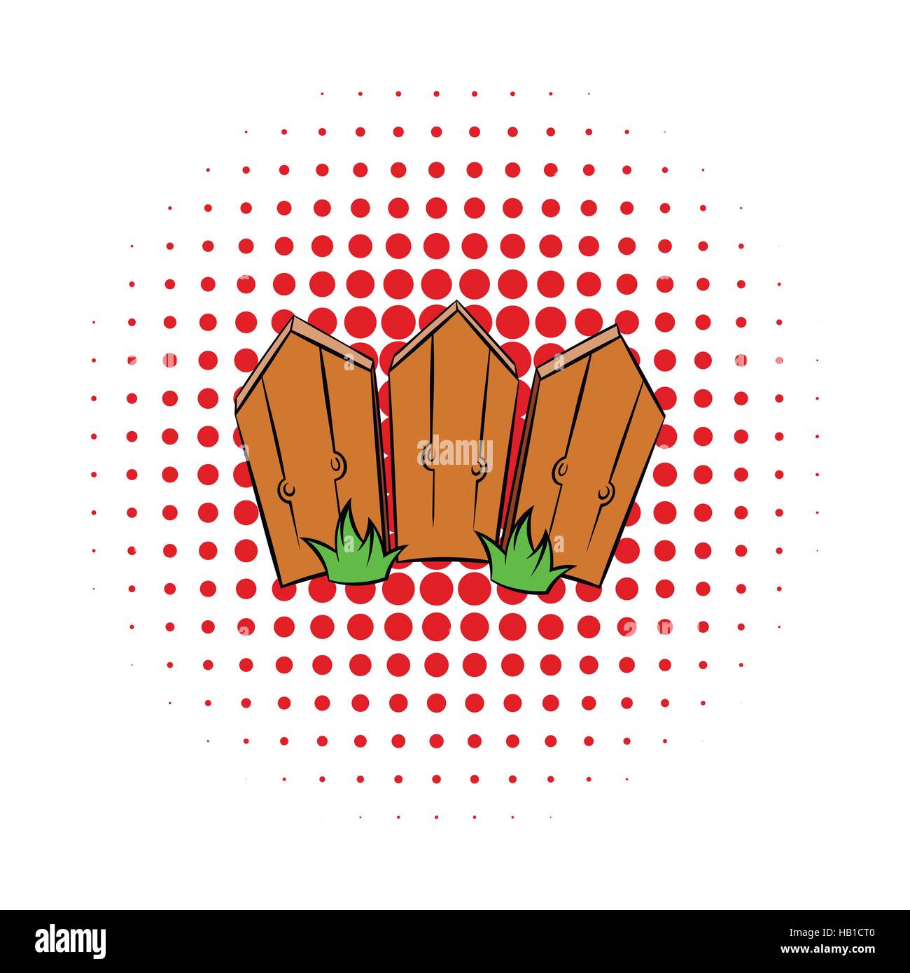 Garden fence plants Cut Out Stock Images & Pictures - Alamy