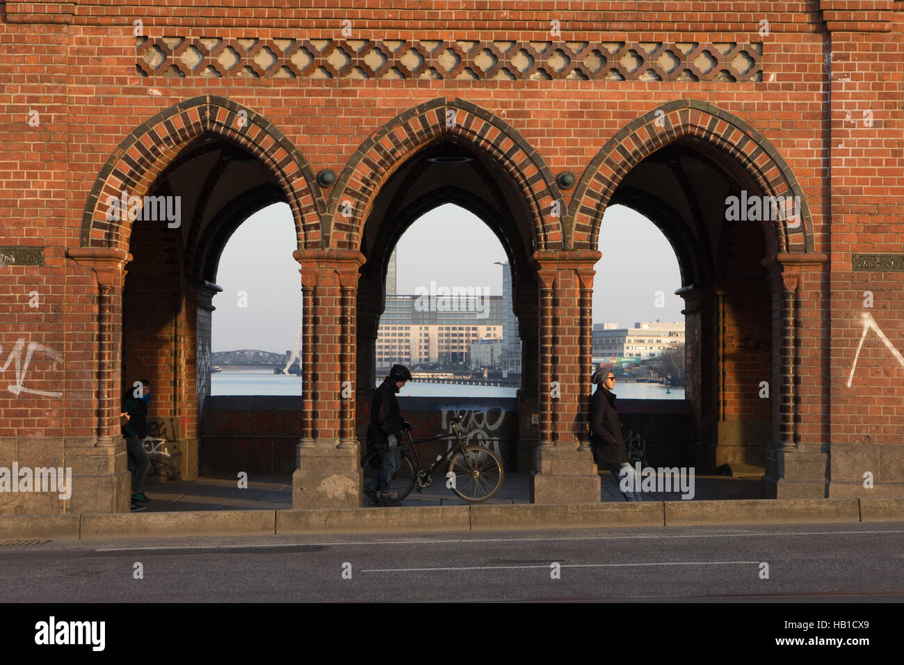 Oberbaum Bridge, Berlin Stock Photo - Alamy