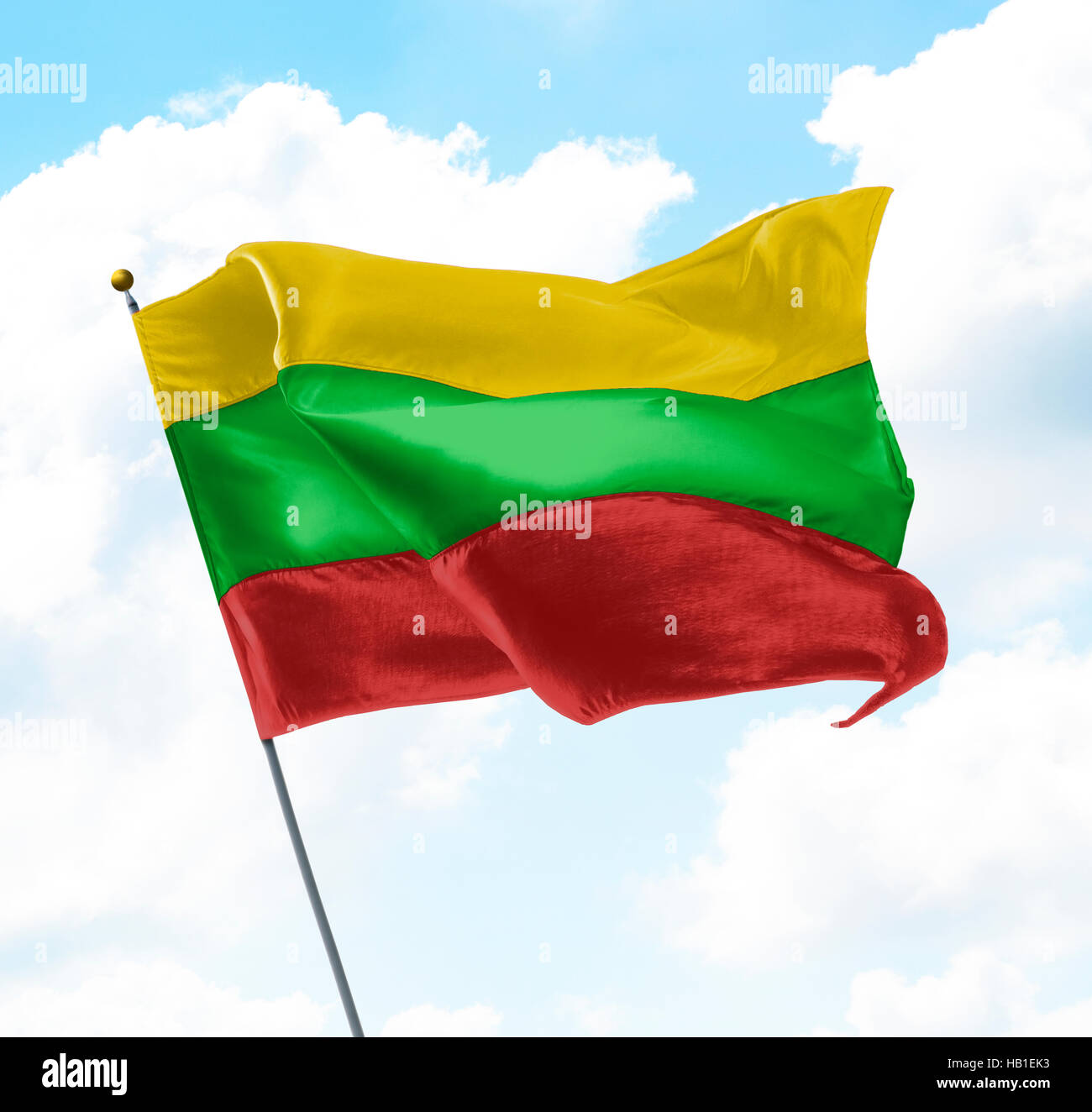 European union lithuania flag hi-res stock photography and images - Alamy