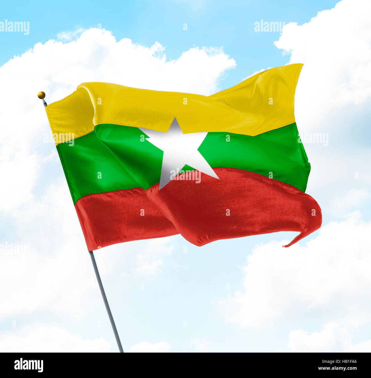 National emblem of myanmar hi-res stock photography and images - Alamy