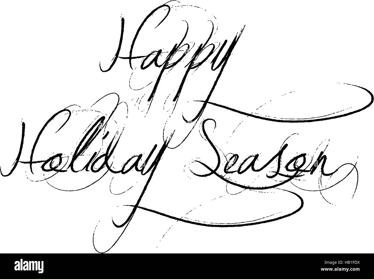 Happy Holiday Season Collage Stock Vector Image & Art - Alamy