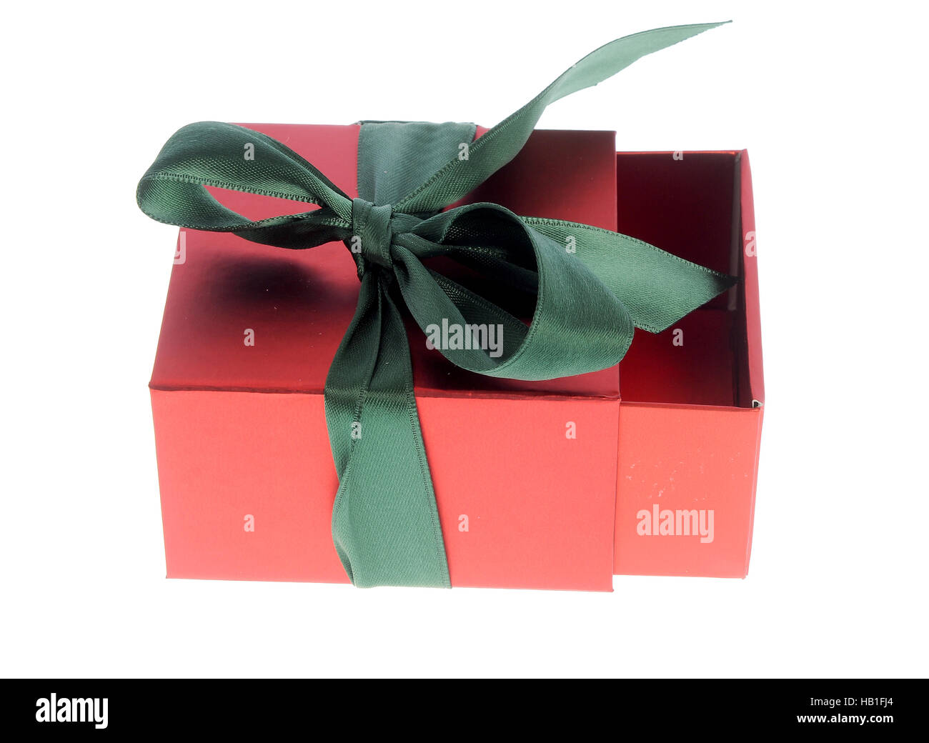 Nice present box isolated on white background Stock Photo - Alamy