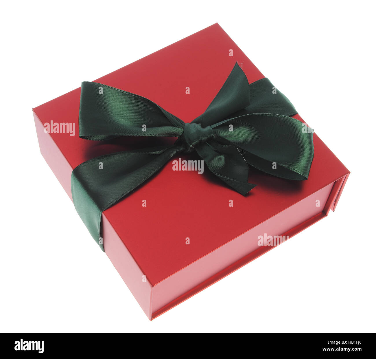 Nice present box isolated on white background Stock Photo - Alamy