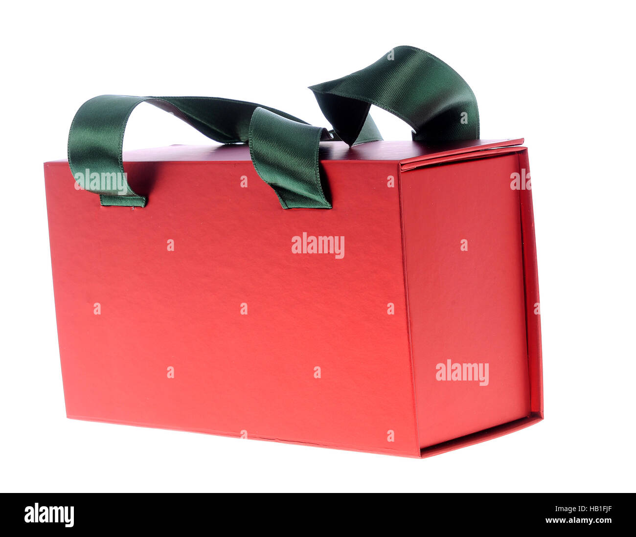 Nice present box isolated on white background Stock Photo - Alamy