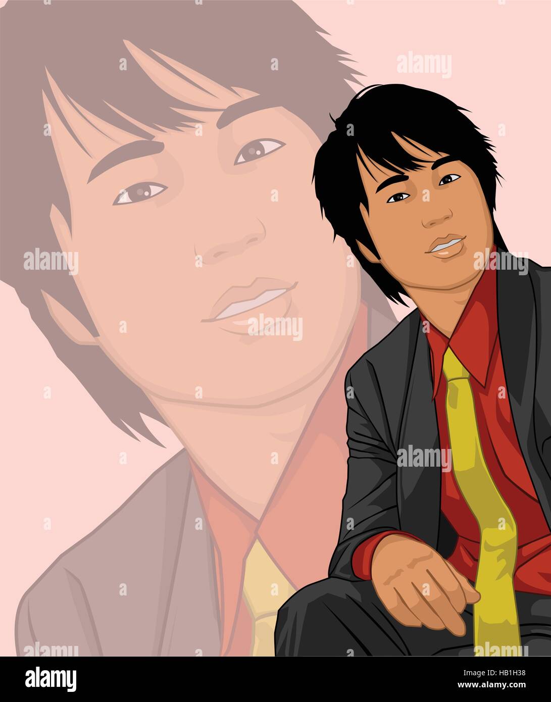 Business Illustration Painting Stock Vector Image & Art - Alamy