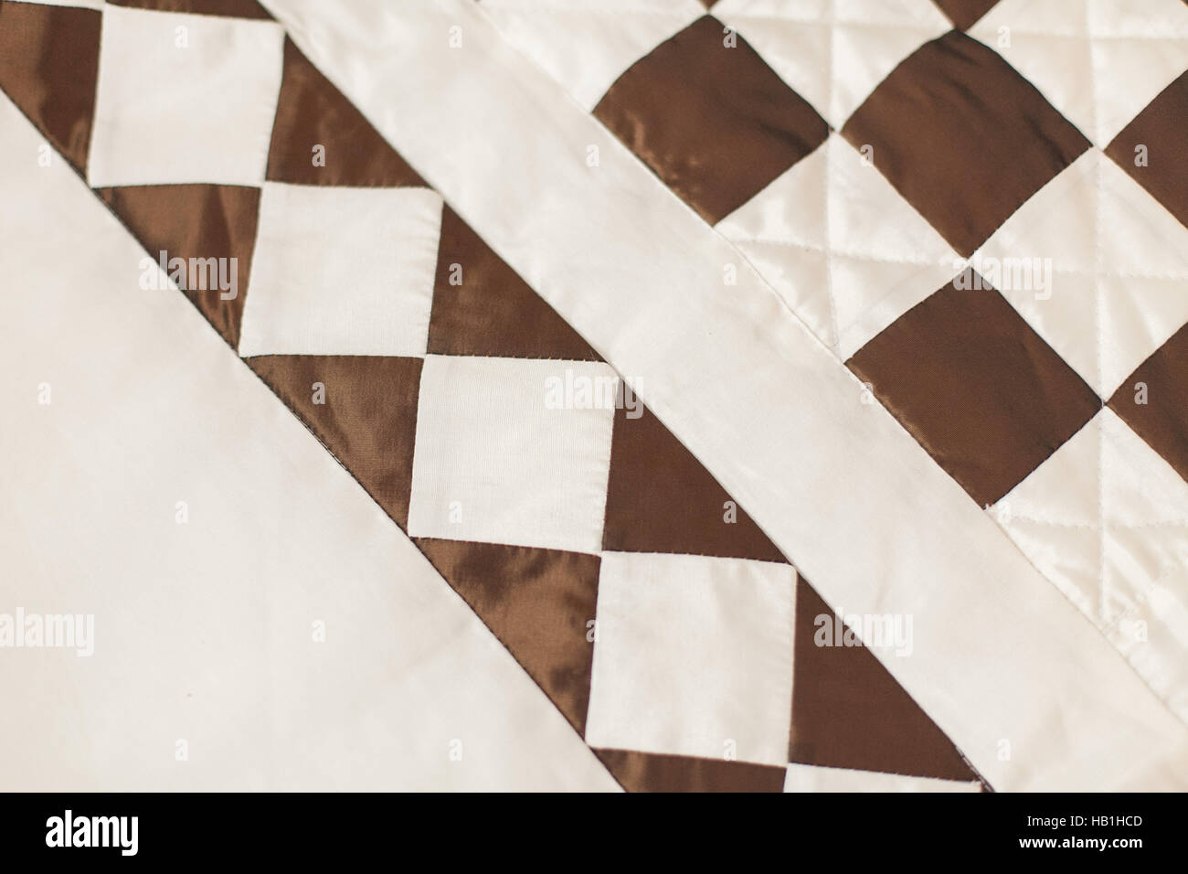 Part of patchwork quilt as background Stock Photo - Alamy