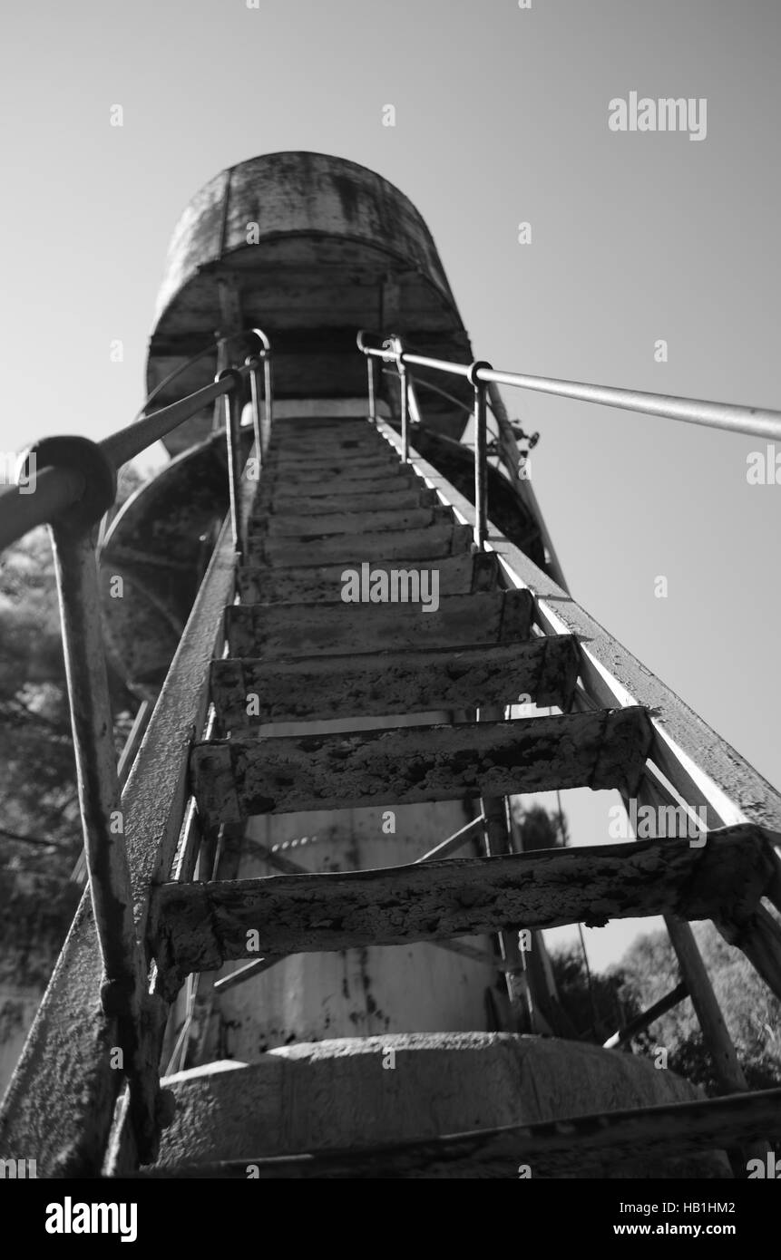 Urban exploration at abandoned train station Stock Photo - Alamy