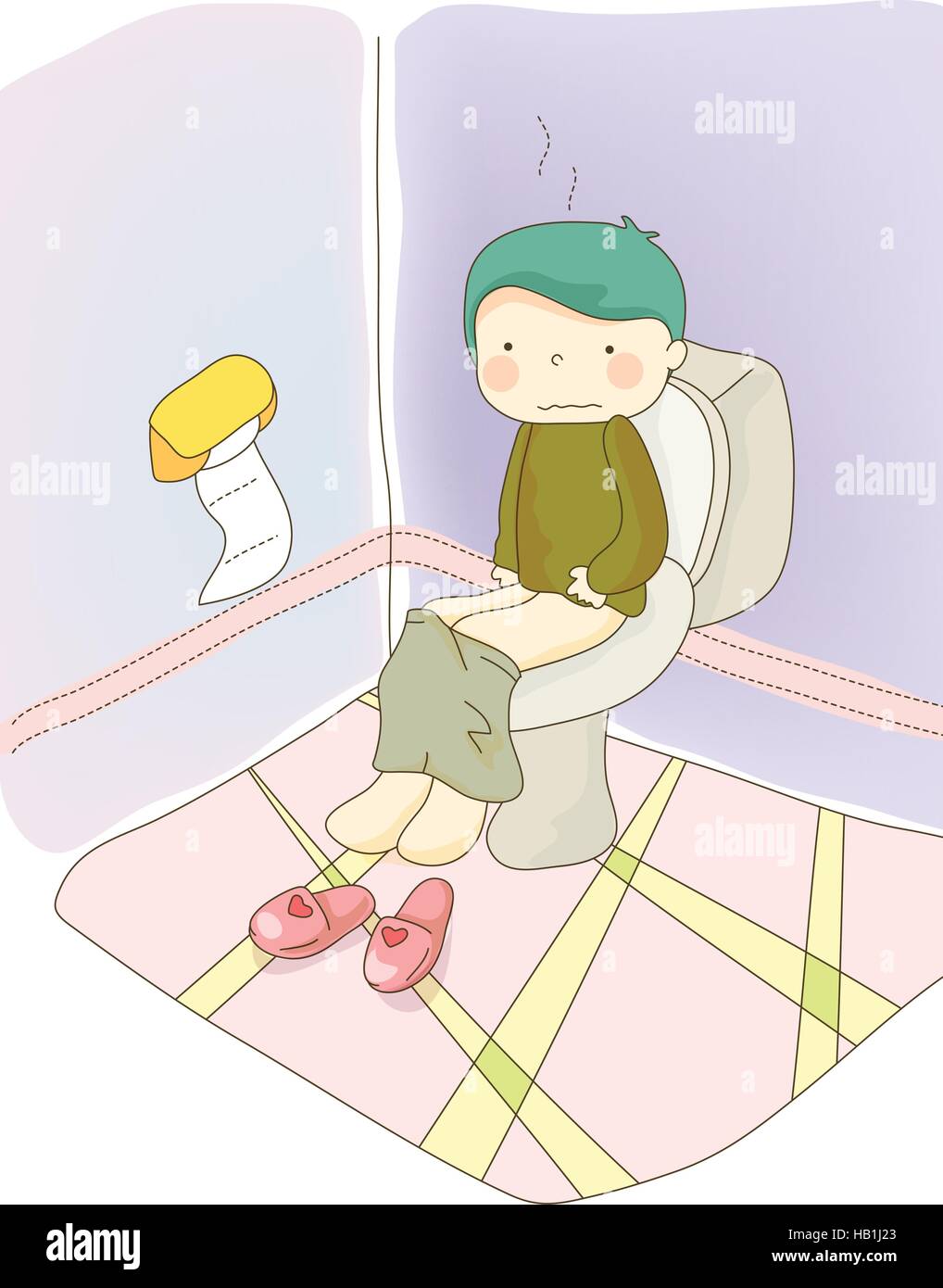 Potty paper Stock Vector Images - Alamy