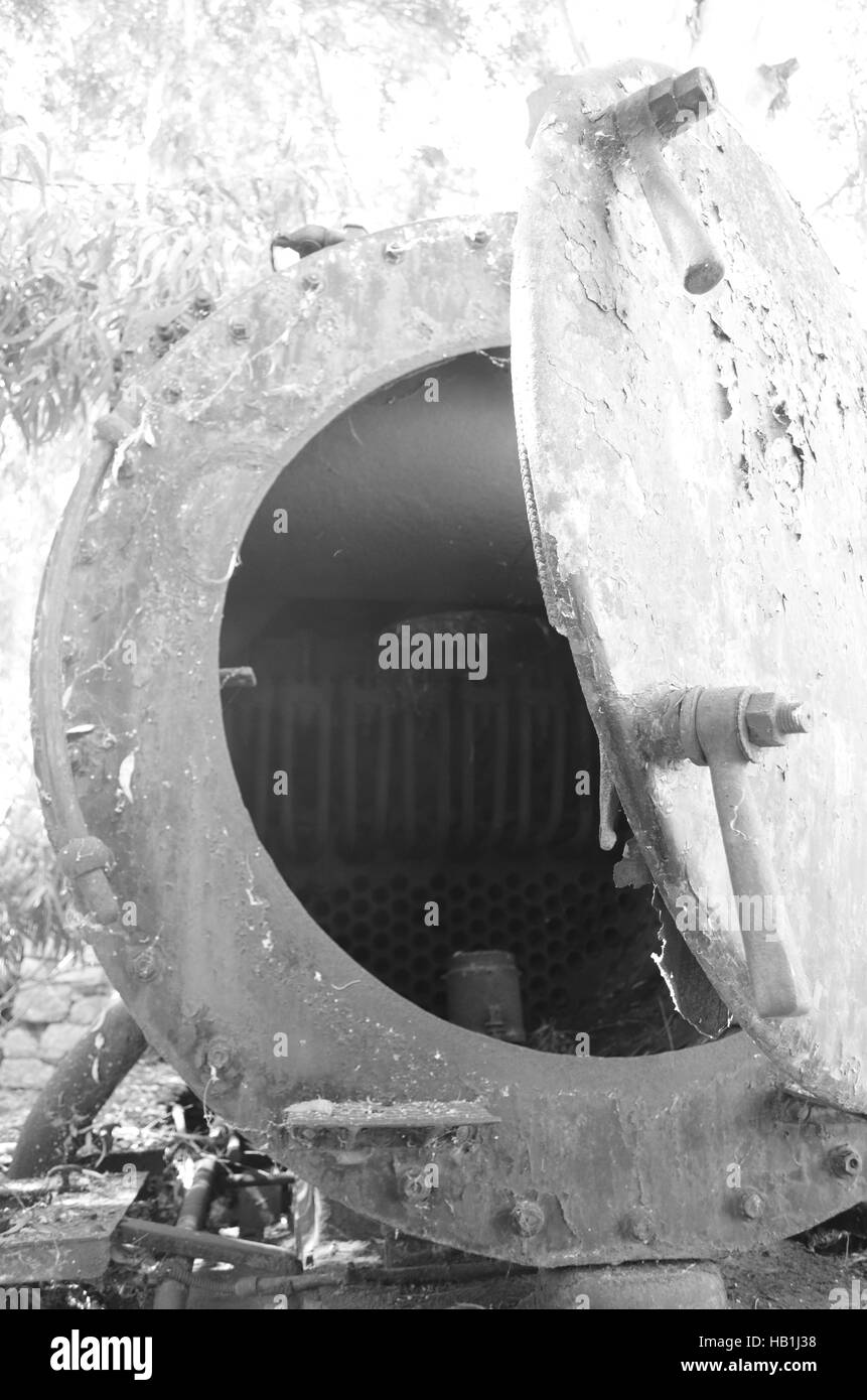 Urban exploration at abandoned train station Stock Photo - Alamy