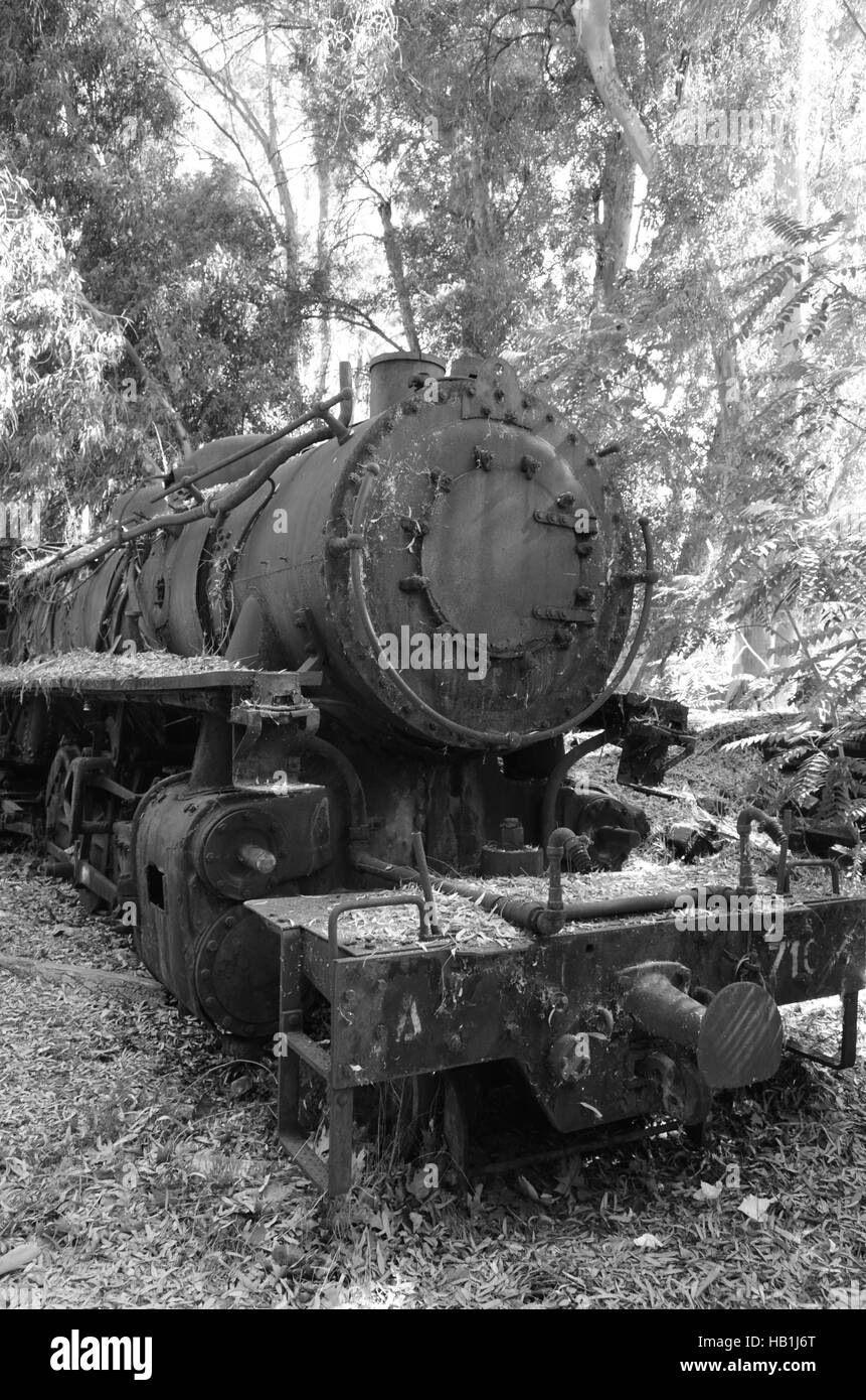Urban exploration at abandoned train station Stock Photo - Alamy